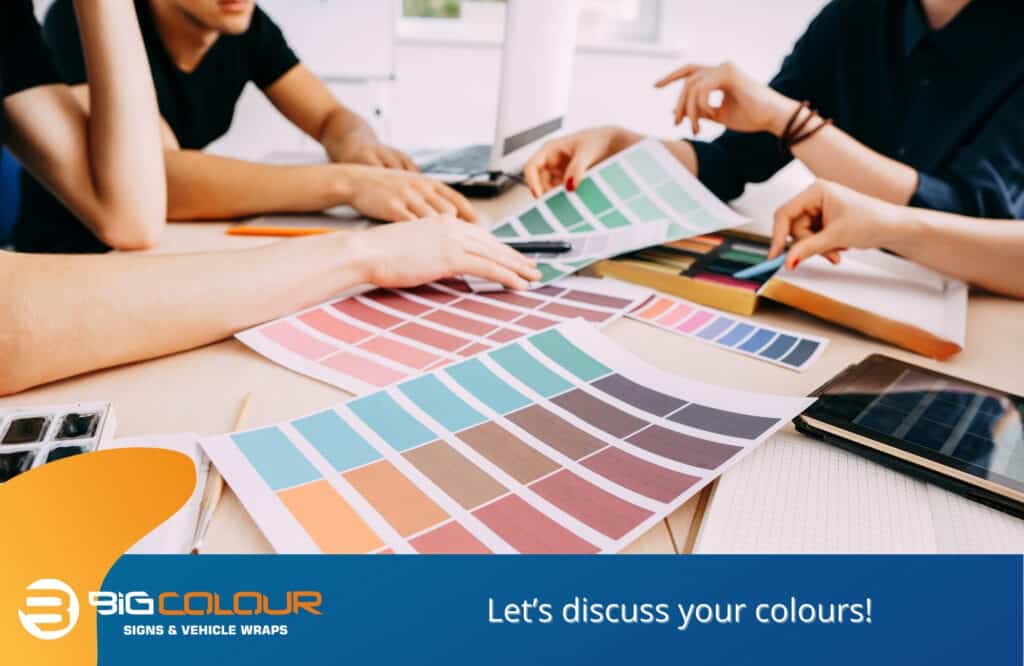 What Are the Best Colours for Business Signage? - Big Colour Visual