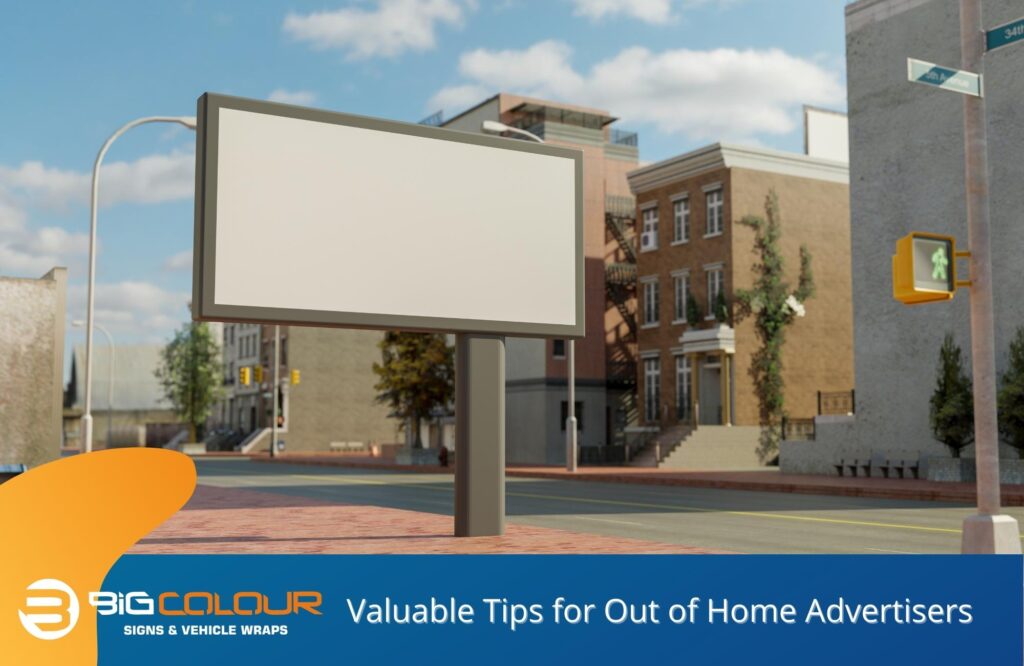 Out Of Home Advertising 101: Uncovering the Perks - Big Colour Visual
